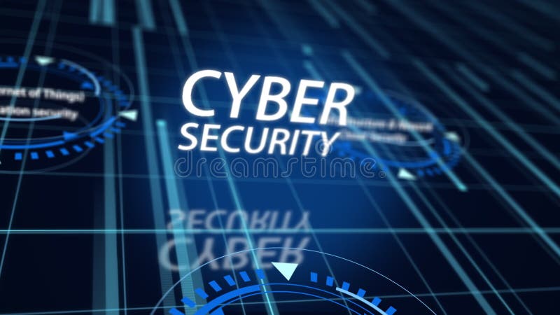 Cyber Security Abstract Futuristic Hitech Cinematic Title Background ...