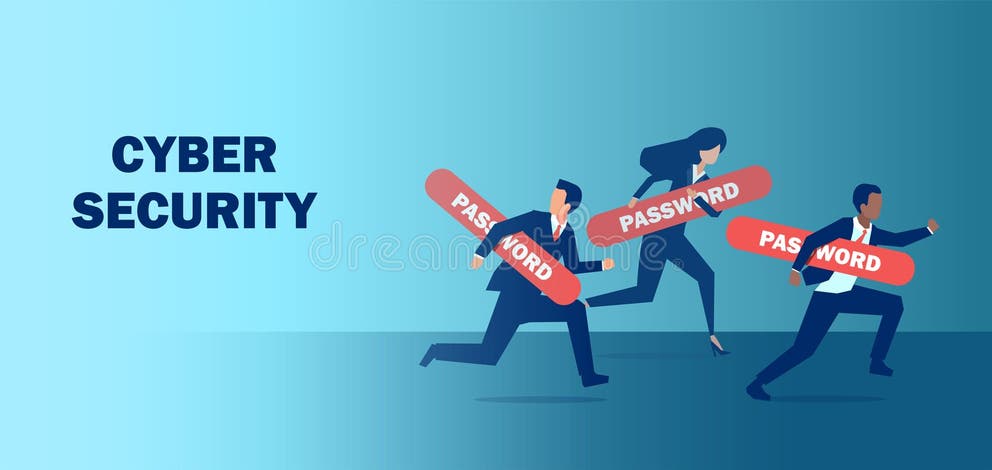 Cyber Security Threat in Business and Personal Data Protection Stock ...