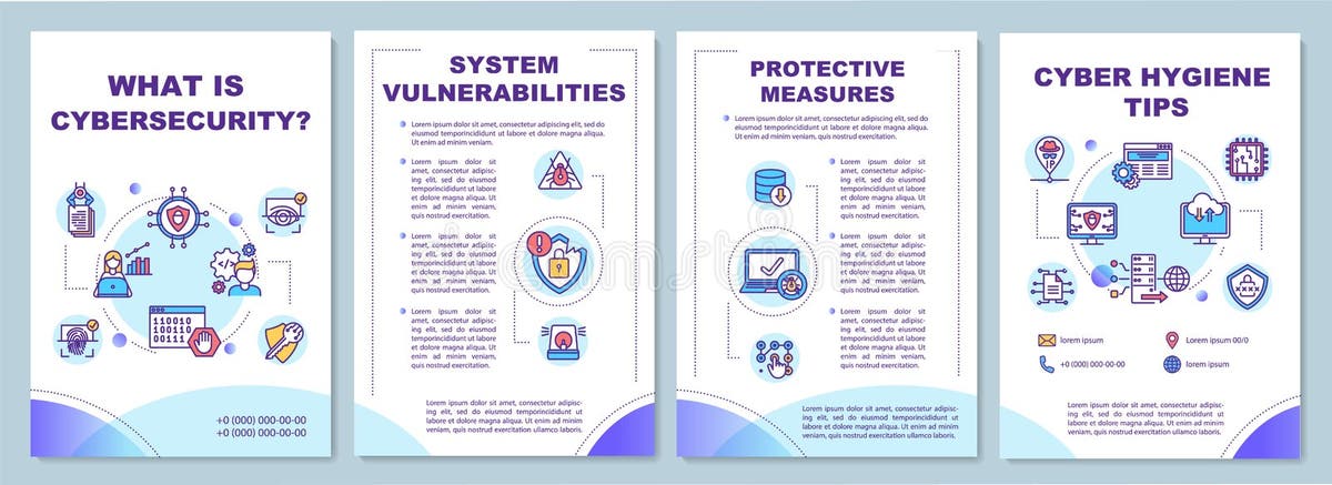 Security Brochure Stock Illustrations – 4,194 Security Brochure Stock ...