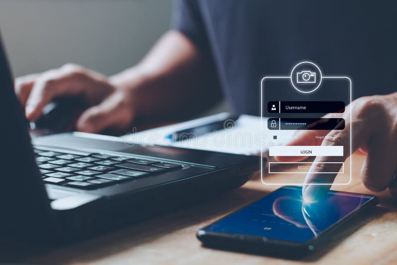 Login, User, Identification Information Security and Encryption, Cyber ...