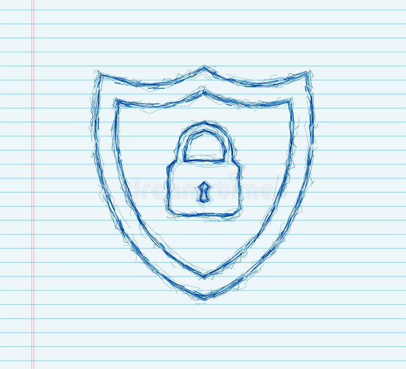 Cyber Security Vector Logo with Shield and Check Mark. Security Shield ...