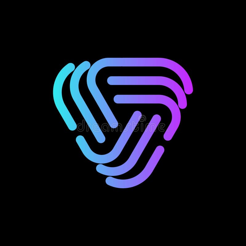 Cyber security logo vector stock vector. Illustration of number - 361090343