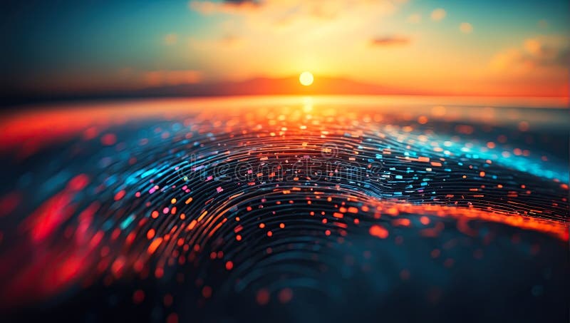 Cyber Space Abstract Background Stock Image - Image of modern, business ...