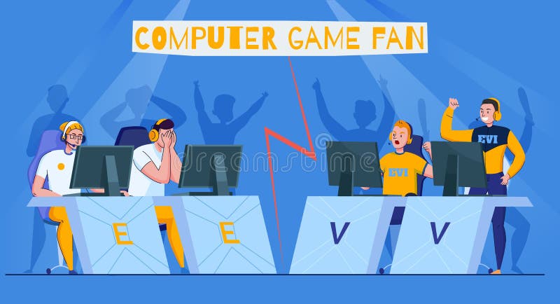 Computer Game Player Stock Illustrations – 34,314 Computer Game Player ...