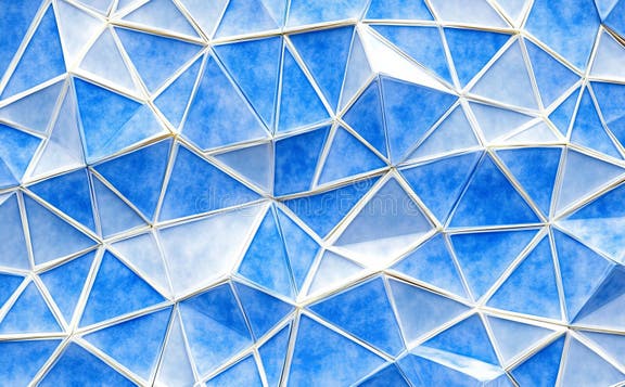 A Cyber Techno Background Featuring a 3D Illustration of Neural Fields ...