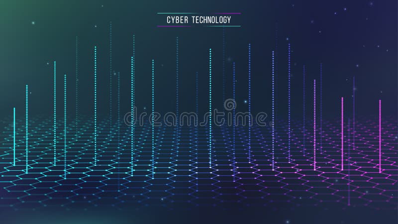 Cyber Technology Background. Technology Digital Cyber Security ...