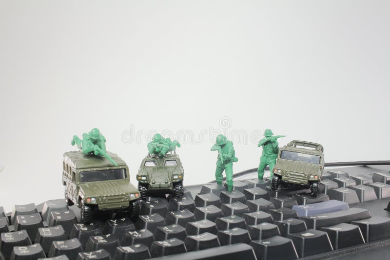 Cyber Terrorism Concept Computer Bomb Stock Photo - Image of internet ...