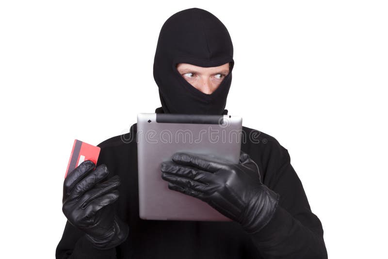Internet Theft stock image. Image of modern, crime, adult - 26282841
