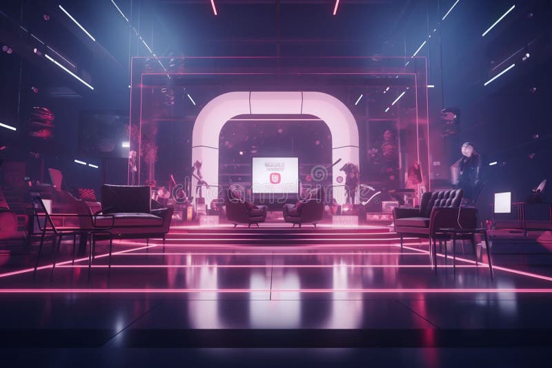 Cyber Week Instagram Live Event Teaser with Stock Illustration ...