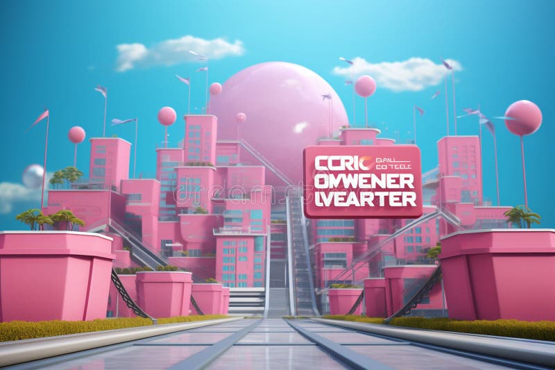 Cyber Week Social Media Template with Stock Illustration - Illustration ...