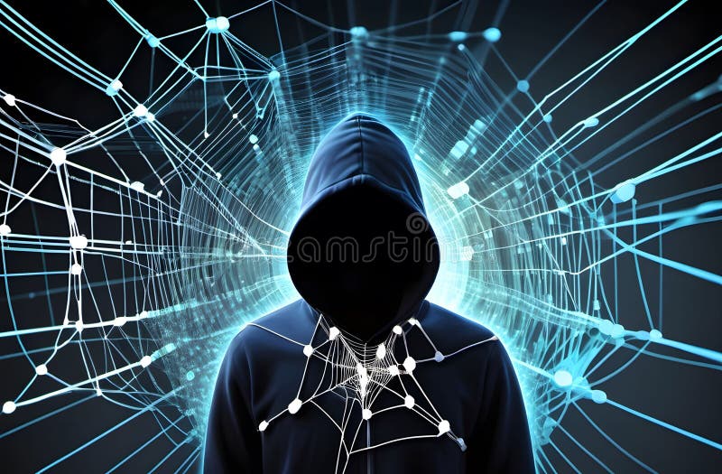 Cybercrime Arrest in Progress_AI Generated Stock Illustration ...