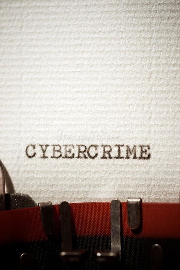Cybercrime concept view stock image. Image of online - 268174671
