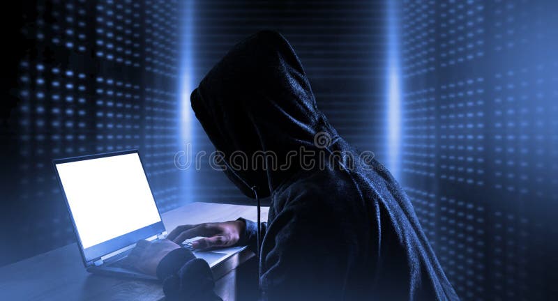 Cybercrime, Hacking and Technology Crime. Stock Photo - Image of hood ...