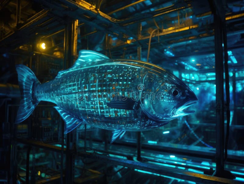 Cybernetic Fish Stock Illustrations – 55 Cybernetic Fish Stock ...