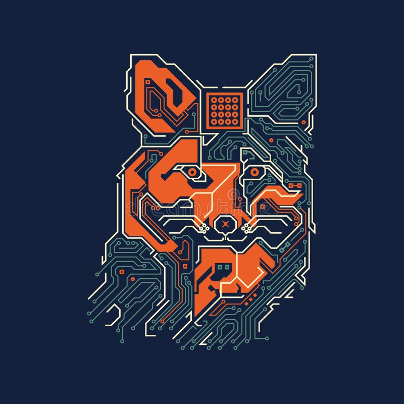 Cyberfox Stock Illustrations – 16 Cyberfox Stock Illustrations, Vectors ...