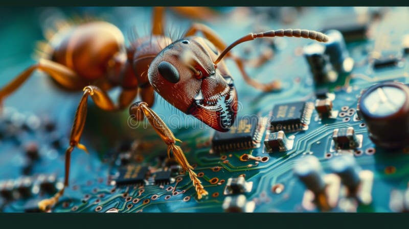 Cybernetic Ant on a Circuit Board: a Fusion of Nature and Technology ...