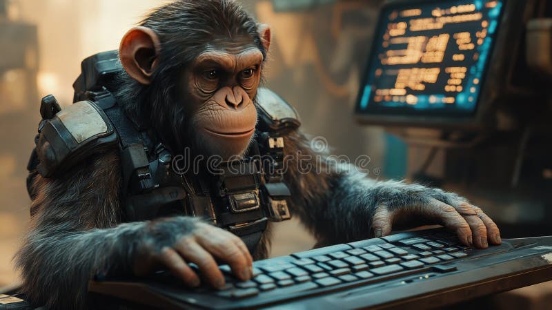 Cybernetic Chimp Stock Photos - Free & Royalty-Free Stock Photos from ...