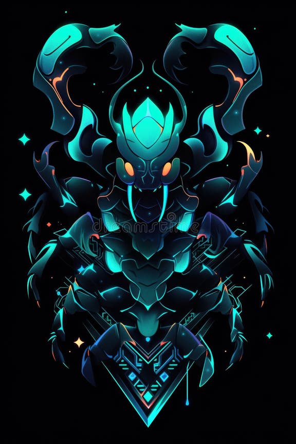 Cybernetic Creature. Created by Generative Artificial Intelligence ...