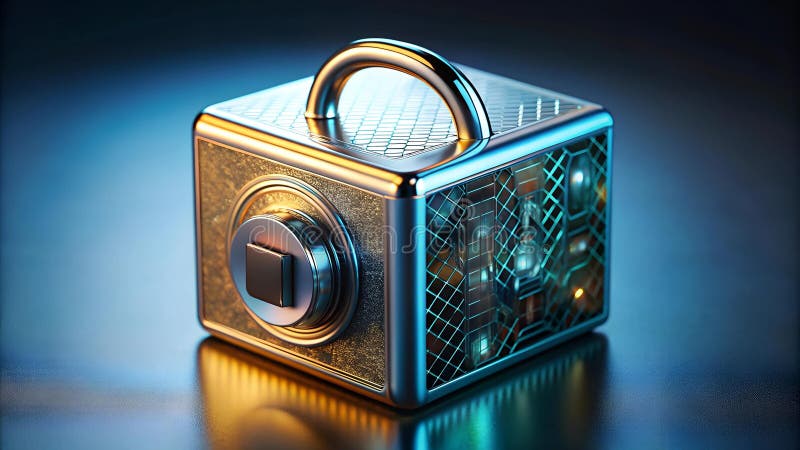 Cybernetic Cube with Embedded Lock and Padlock: a Digital Security ...