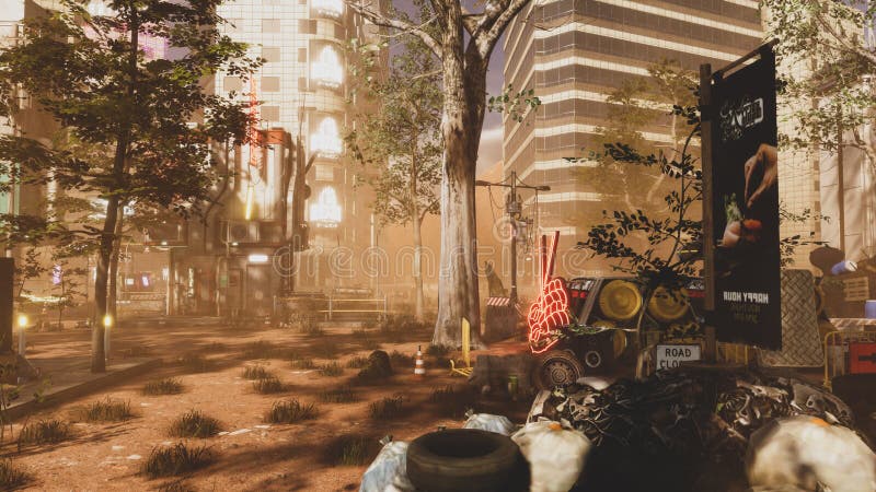 Cybernetic Desert City, Landscape of an Immersive Virtual Environment ...