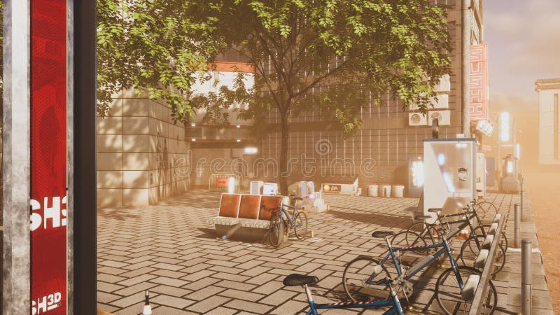 Cybernetic Desert City, Landscape of an Immersive Virtual Environment ...