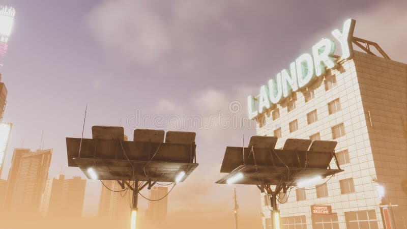 Cybernetic Desert City, Landscape of an Immersive Virtual Environment ...