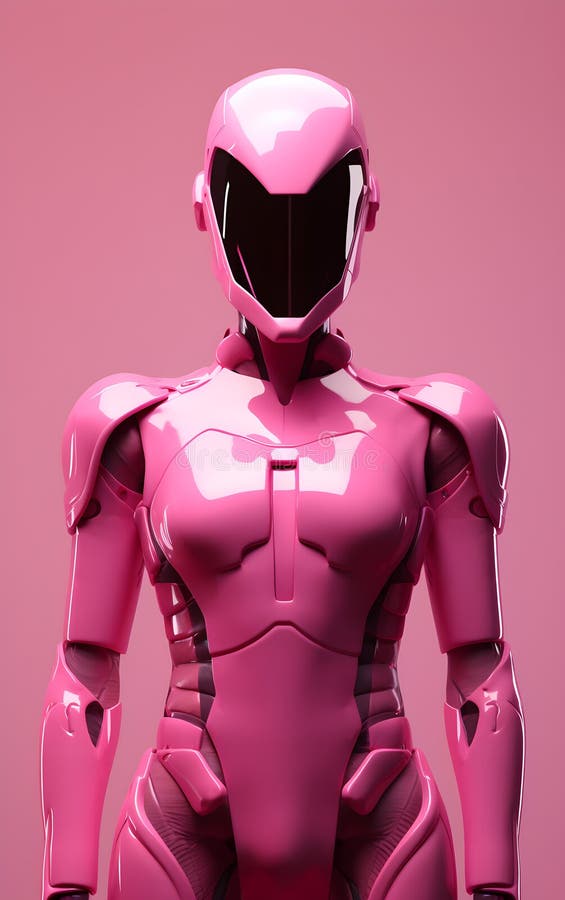 Cybernetic Evolution. Design of a Futuristic Android. Machine Equipped ...