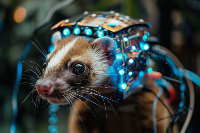 Cybernetic Ferrets in Mayan Inspired Robotics Featuring Brain Computer ...
