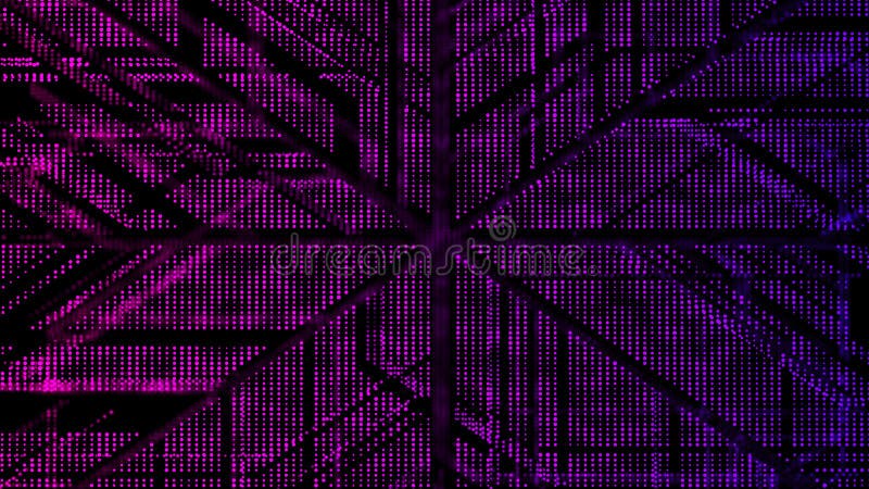 Cybernetic Futuristic Background. Matrix. Abstract Digital Illustration ...