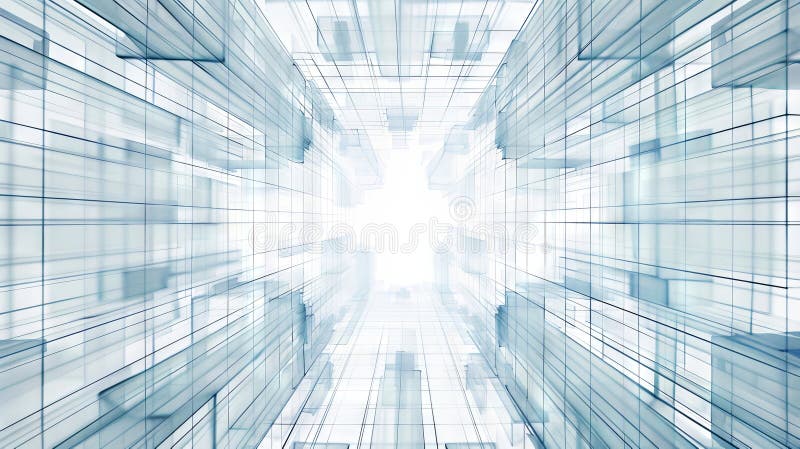 Cybernetic Grid Patterns Creating Mesmerizing Visual Effects Stock ...