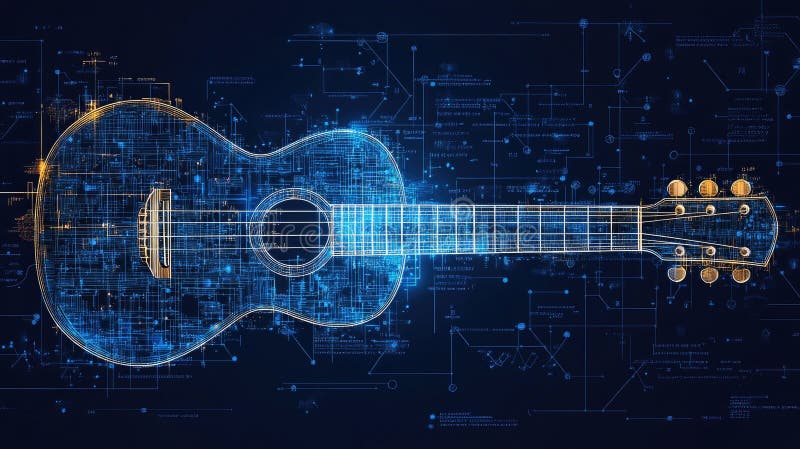 Cybernetic Guitar: Music S Digital Evolution. High-Tech Guitar Design ...