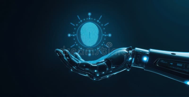 Cybernetic Hand Makes Secure Digital Payment with Glowing Biometric ...