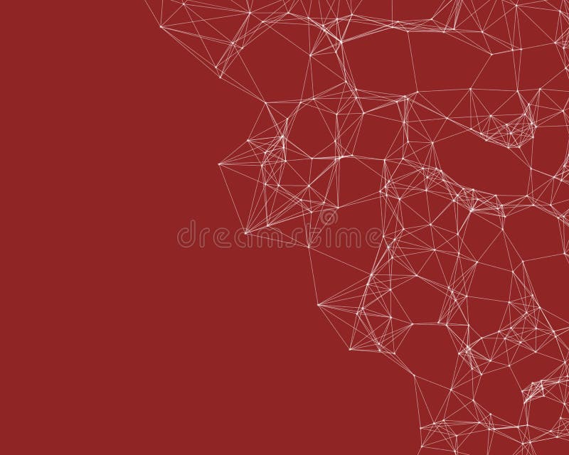 Cybernetic particles stock illustration. Illustration of analysis ...