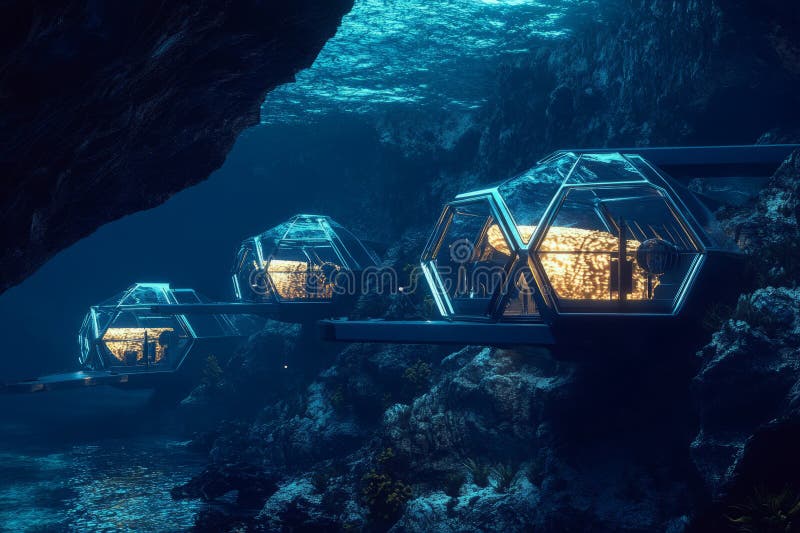 A Cybernetic Underwater Research Station Where Scientists Explore Deep ...
