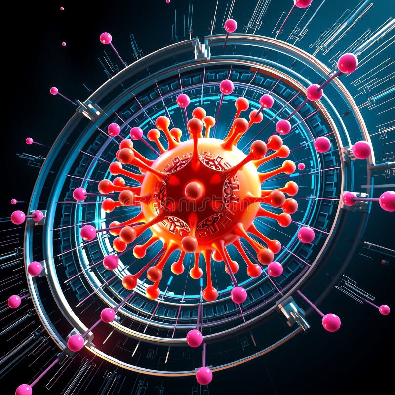 Cybernetic Virus Digital Matrix Stock Photos - Free & Royalty-Free ...