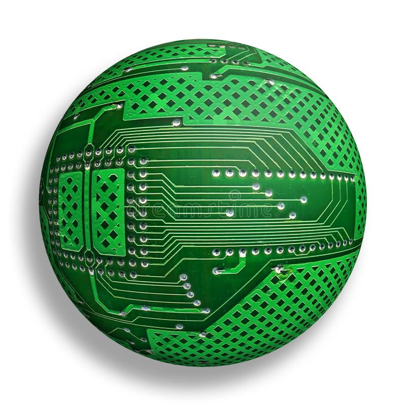 Cybernetic world stock illustration. Illustration of connection - 11549244