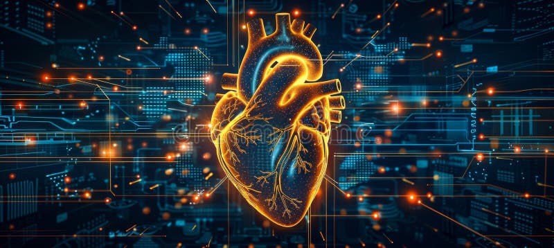 Cybernetic World Digital Masterpiece Capturing the Vibrant Essence of ...