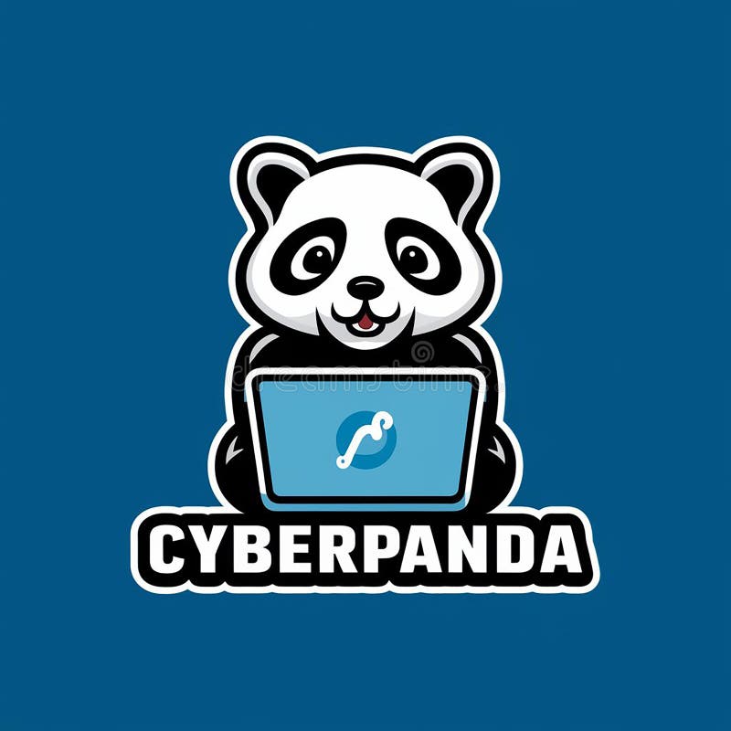 The Cyberpanda (AI Generated) Stock Illustration - Illustration of ...