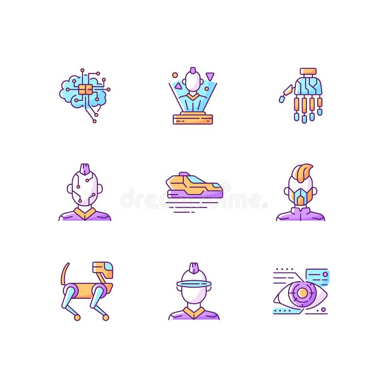 Futuristic Genre Stock Illustrations – 160 Futuristic Genre Stock ...