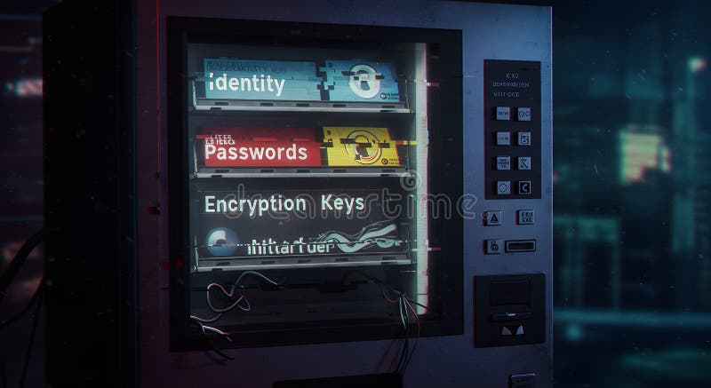Cyberpunk Data Vending Machine Stock Photos - Free & Royalty-Free Stock ...