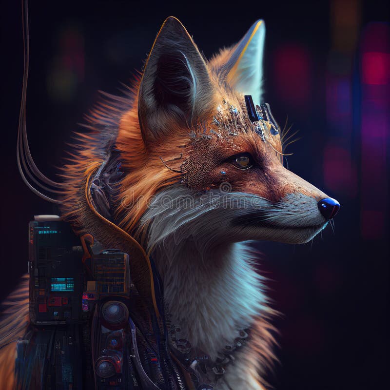 Cyber Fox Stock Illustrations – 86 Cyber Fox Stock Illustrations ...