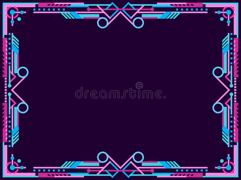 Cyberpunk Border Stock Illustrations – 2,102 Cyberpunk Border Stock ...