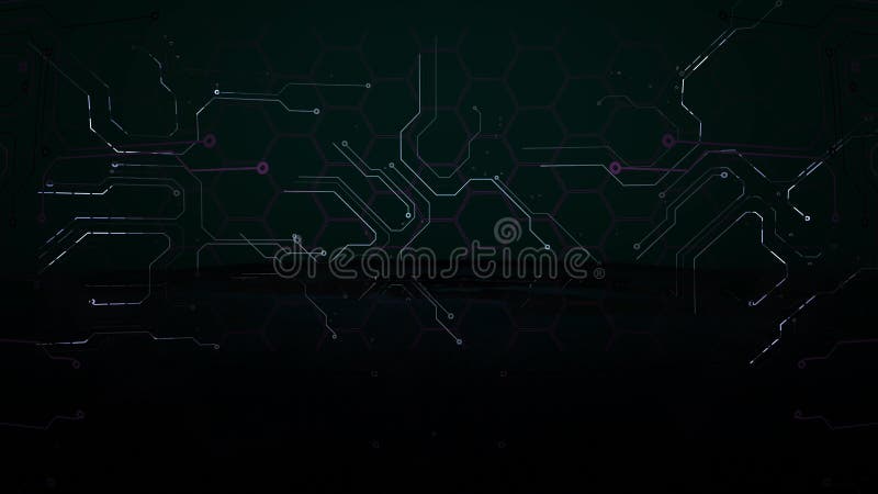 Cyberpunk Matrix and Computer Binary Code Stock Video - Video of ...