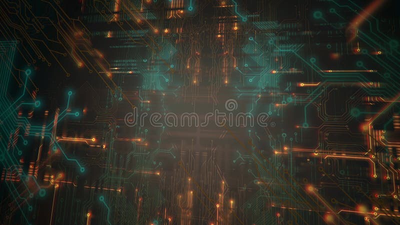 Cyberpunk Matrix and Computer Binary Code Stock Footage - Video of line ...