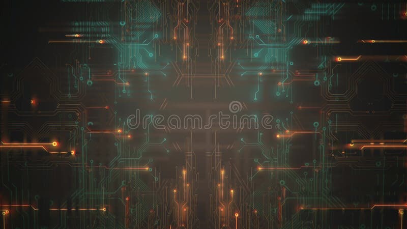 Cyberpunk Matrix and Computer Binary Code Stock Footage - Video of ...