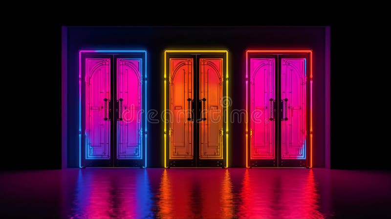 Cyberpunk Doors Stock Illustrations – 226 Cyberpunk Doors Stock ...