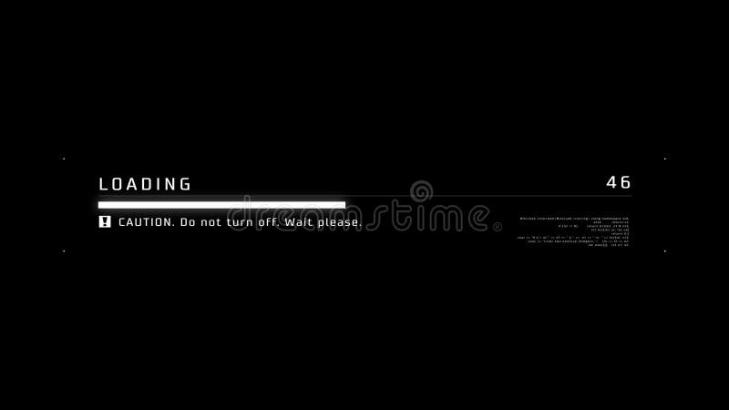 Cyberpunk Style Loading Animation. Loading Bar with Glitch and Noise ... Cyberpunk Style Loading Animation. Loading Bar with Glitch and Noise ...
