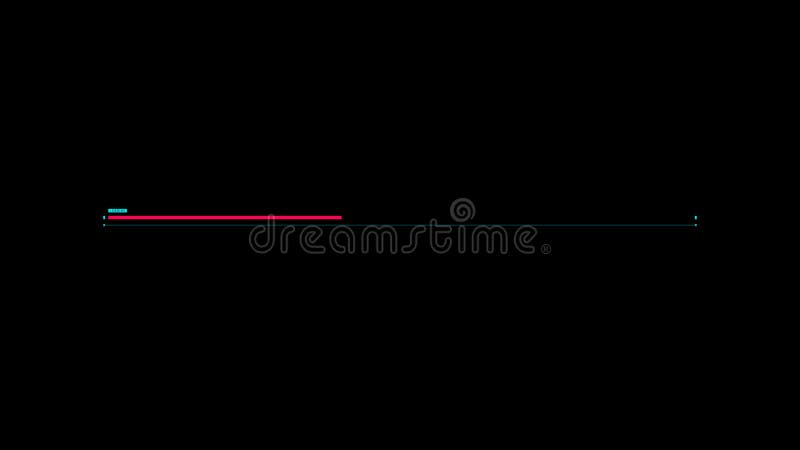 Futuristic Tech Loading Bar Animation with Digital Distortions. Stock ... Futuristic Tech Loading Bar Animation with Digital Distortions. Stock ...