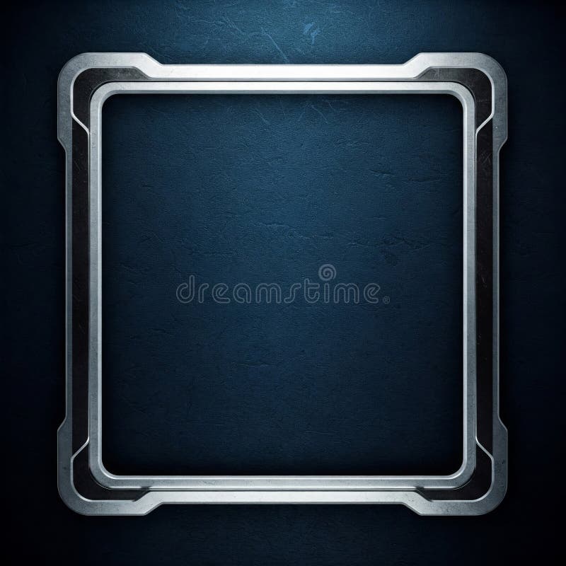 Industrial Sci-Fi Frame stock illustration. Illustration of dystopian ...