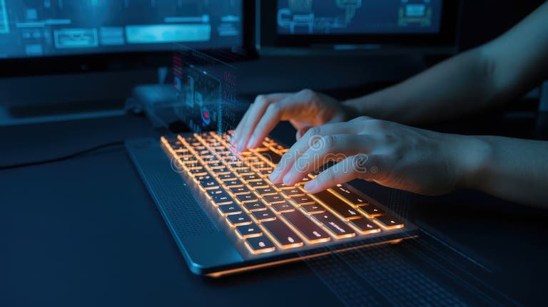 Cybersecurity Action Analyzing Keyboard Activity in a Dark Office Environment for Enhanced Data ...